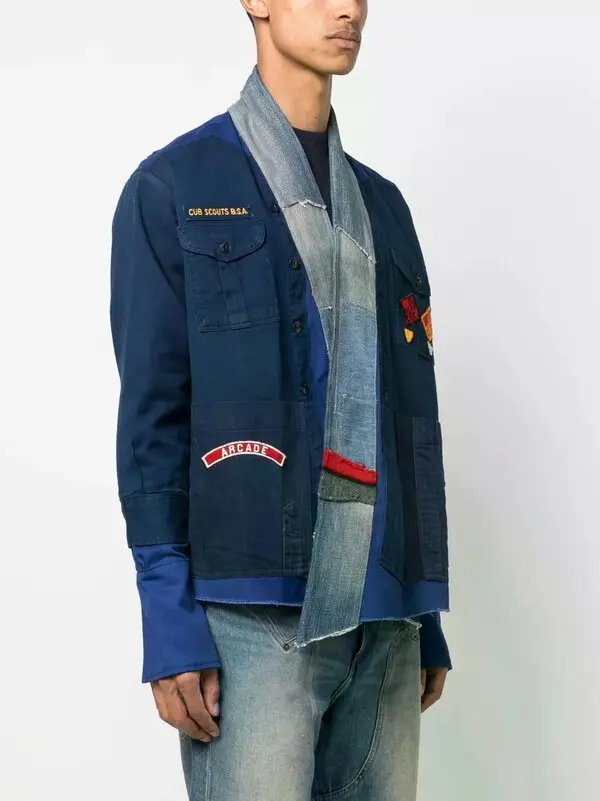 GREG LAUREN Boyscout Patchwork Jacket