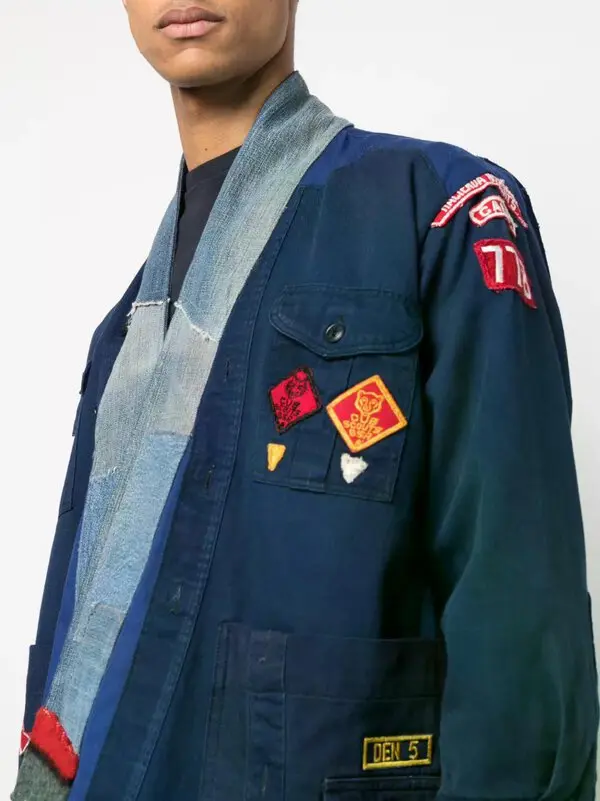 GREG LAUREN Boyscout Patchwork Jacket
