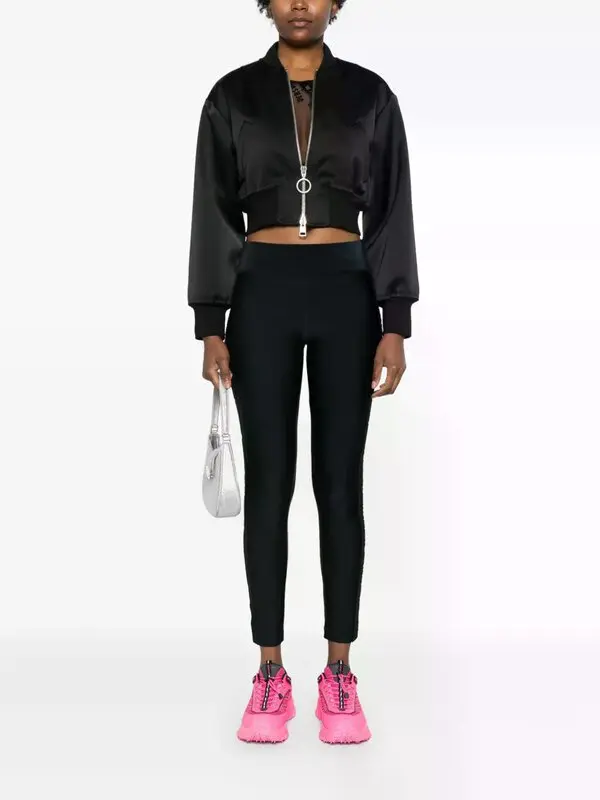 Versace Logo-trim Leggings