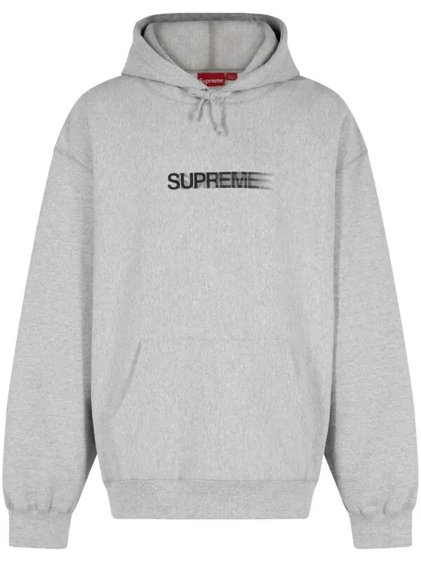 Supreme Motion Logo Hoodie - Grey