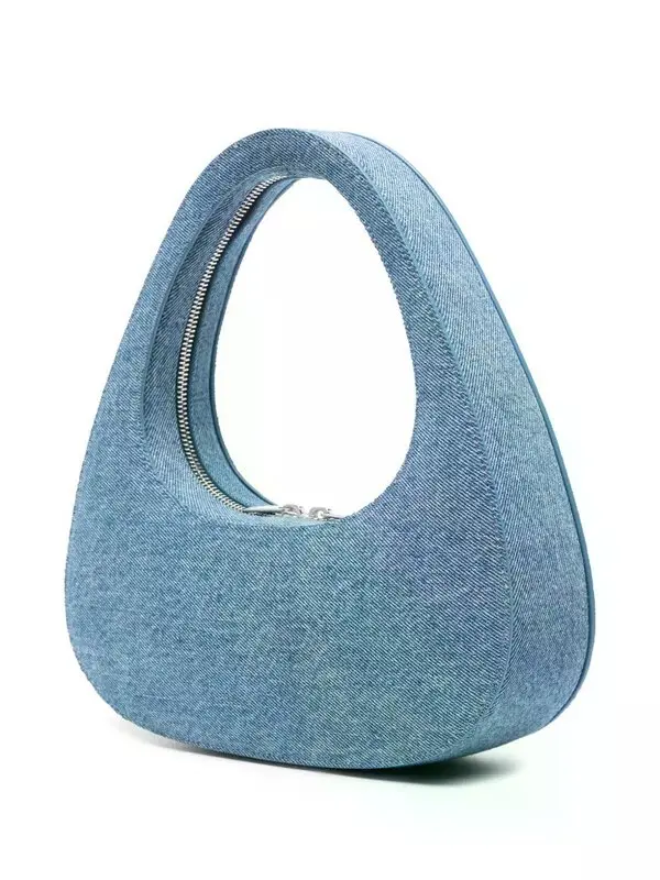 Coperni Swipe Denim Tote Bag - Blue