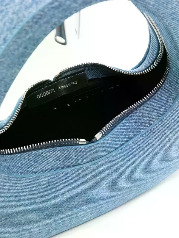 Coperni Swipe Denim Tote Bag - Blue