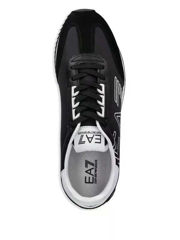 EA7 Logo Print Sneakers