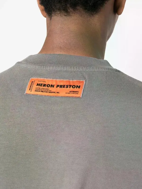 Heron Preston Logo-patch Crew Neck T-shirt