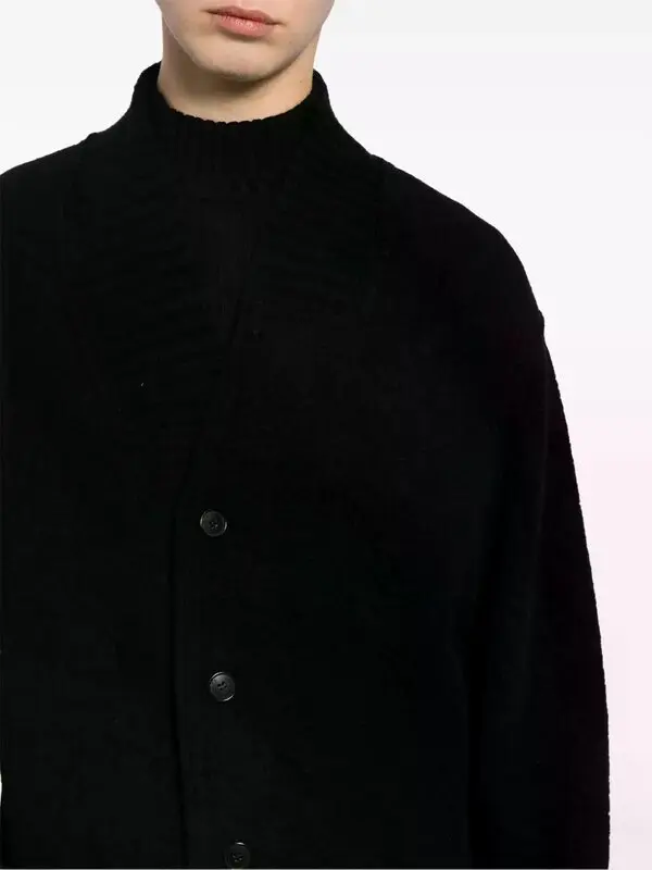 Isabel Benenato Single-breasted Virgin Wool-blend Coat