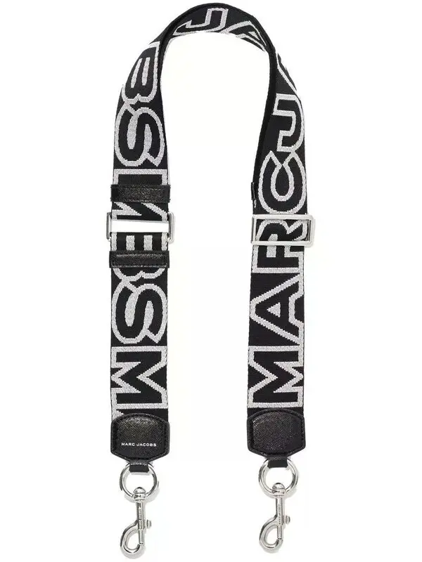 Marc Jacobs The Strap Logo-motif Strap - Black