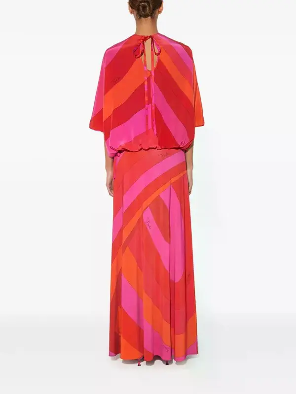 Emilio Pucci Iride-print Silk Top