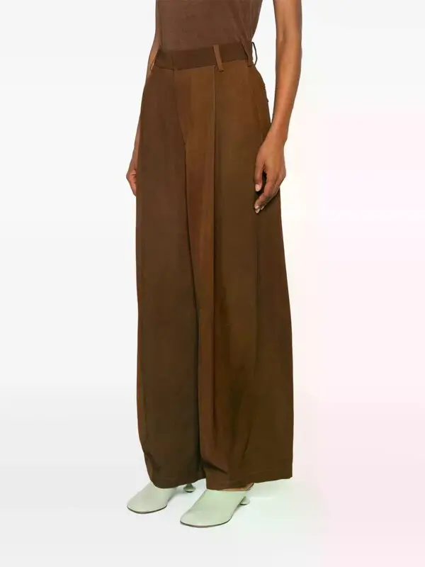 UMA WANG Pleated Wide-leg Trousers
