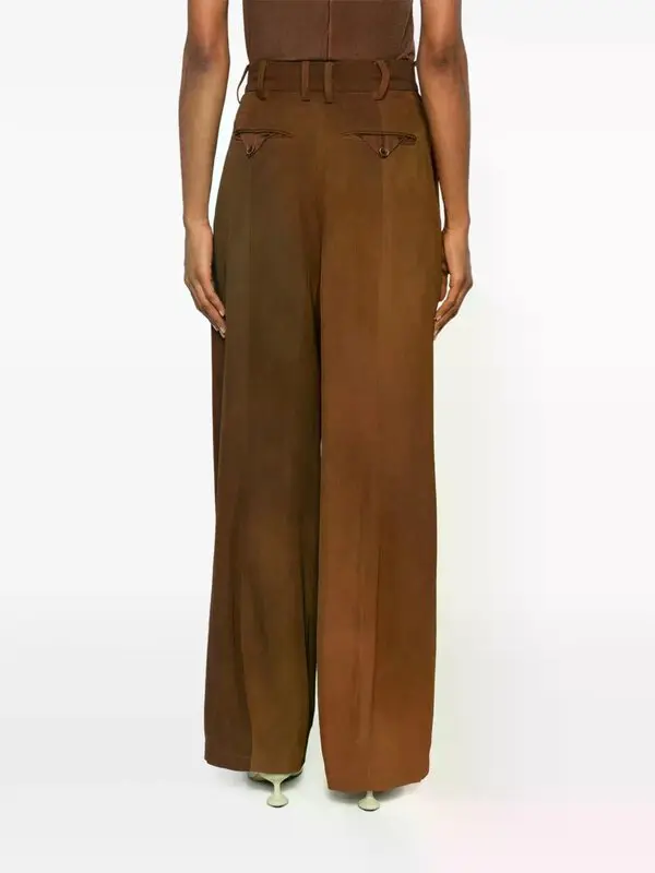 UMA WANG Pleated Wide-leg Trousers