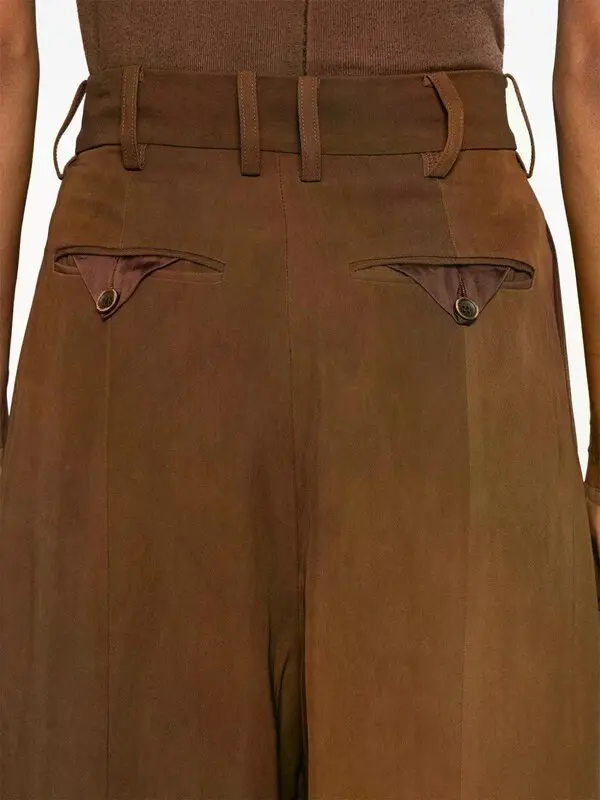 UMA WANG Pleated Wide-leg Trousers