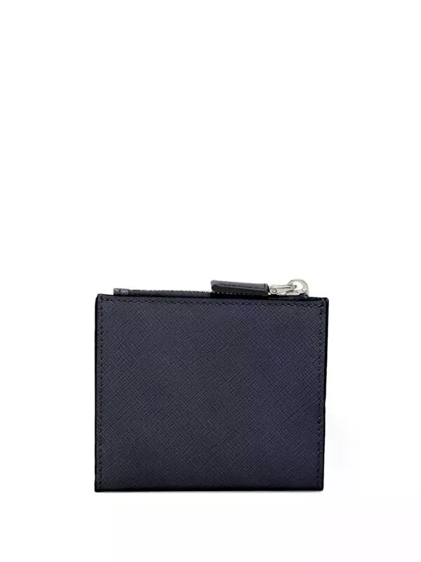 Prada Small Saffiano Leather Wallet - Blue