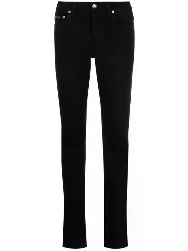 Dolce & Gabbana Logo-patch Denim Jeans