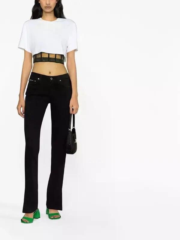 Dolce & Gabbana Logo-patch Denim Jeans