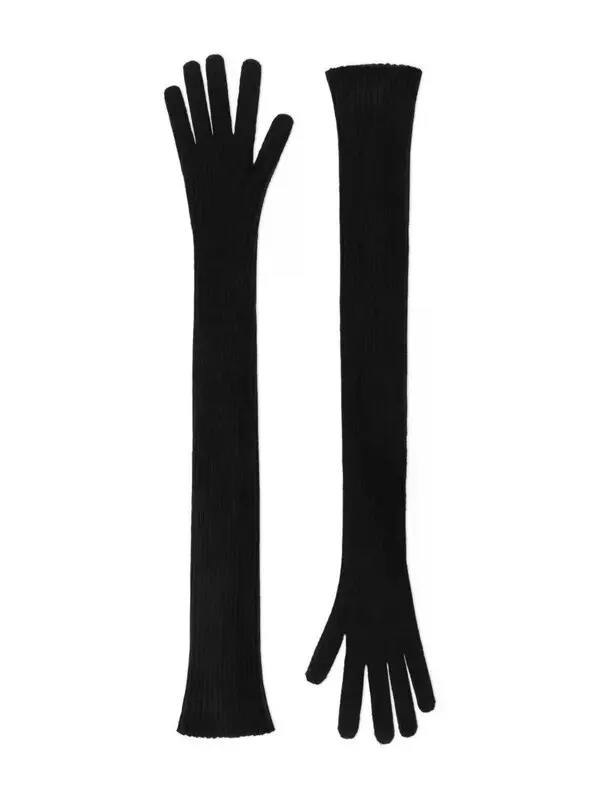 Dolce & Gabbana Extra-long Cashmere-blend Gloves