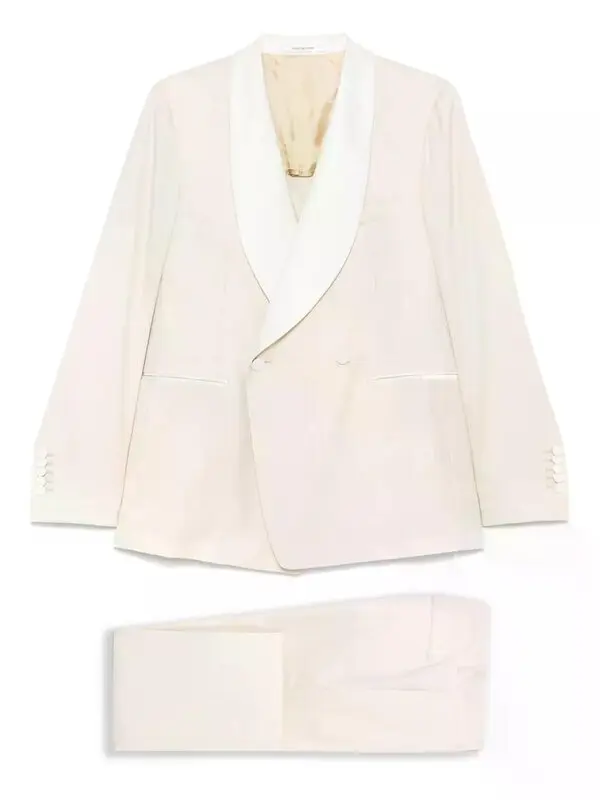 Tagliatore Double-breasted Suit - Neutrals