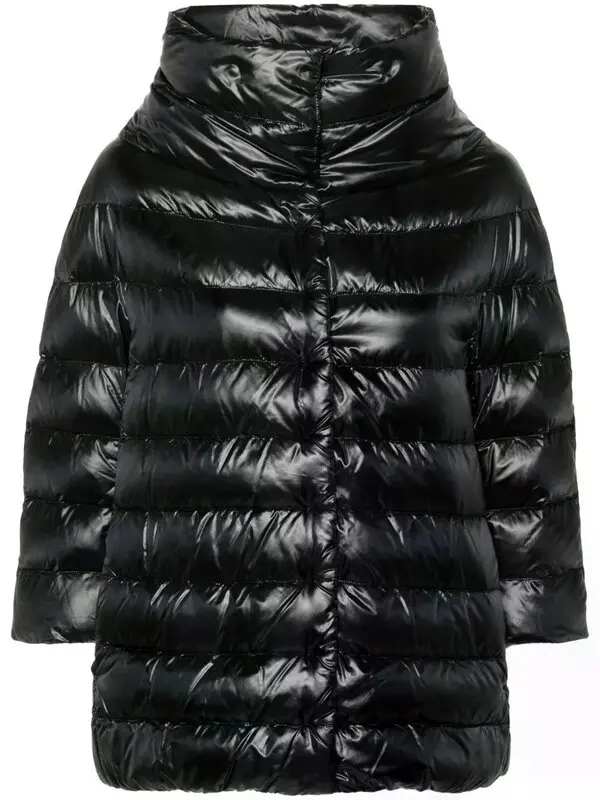 Herno Quilted Funnel-neck Jacket