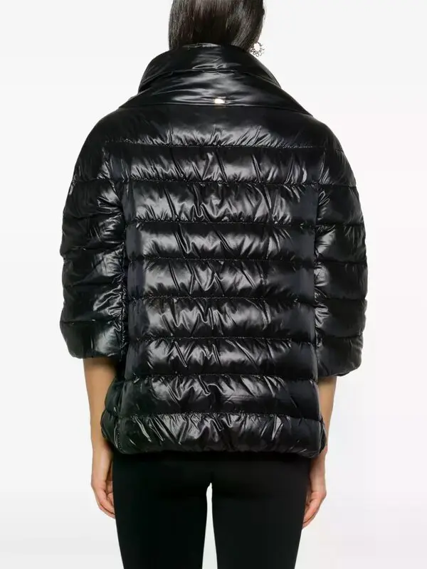 Herno Quilted Funnel-neck Jacket