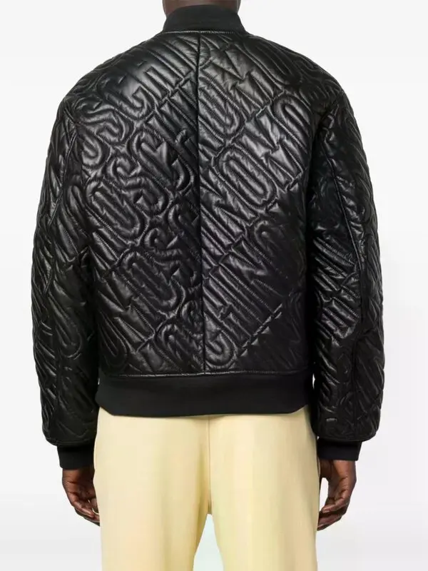 Moschino Logo-embossed Bomber Jacket