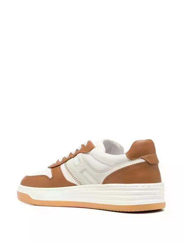 Hogan Logo-detail Low-top Sneakers - Brown