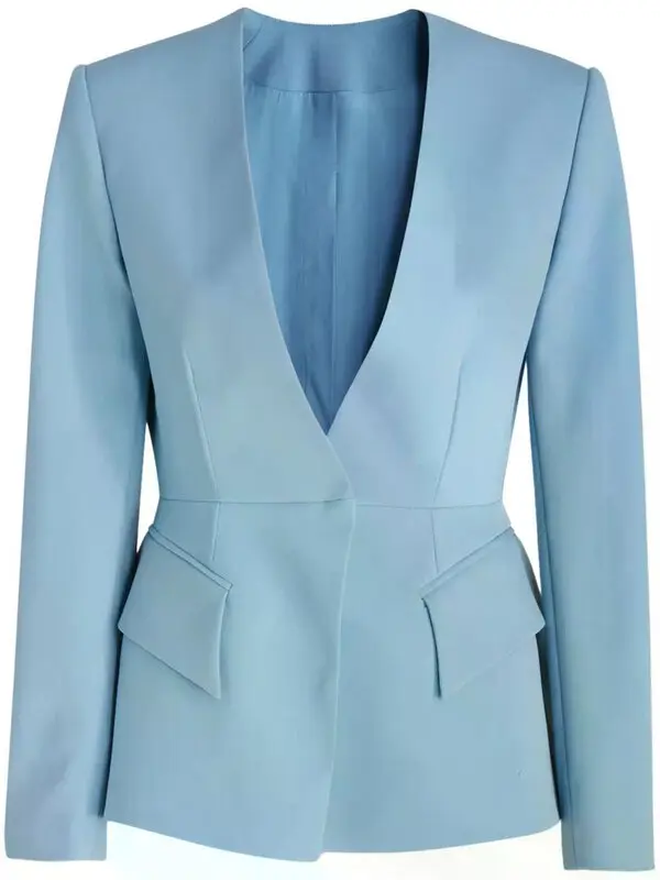 DEL CORE Twill Blazer - Blue