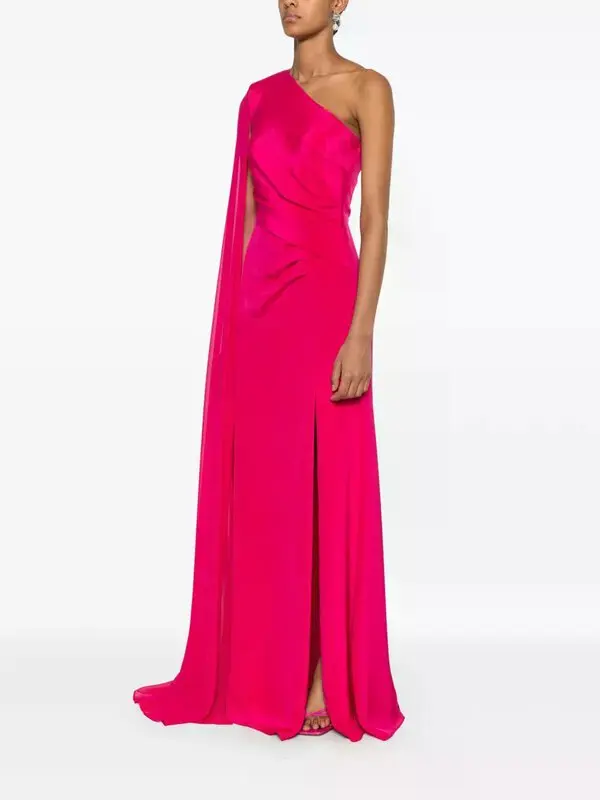 Roland Mouret Asymmetric Silk Gown