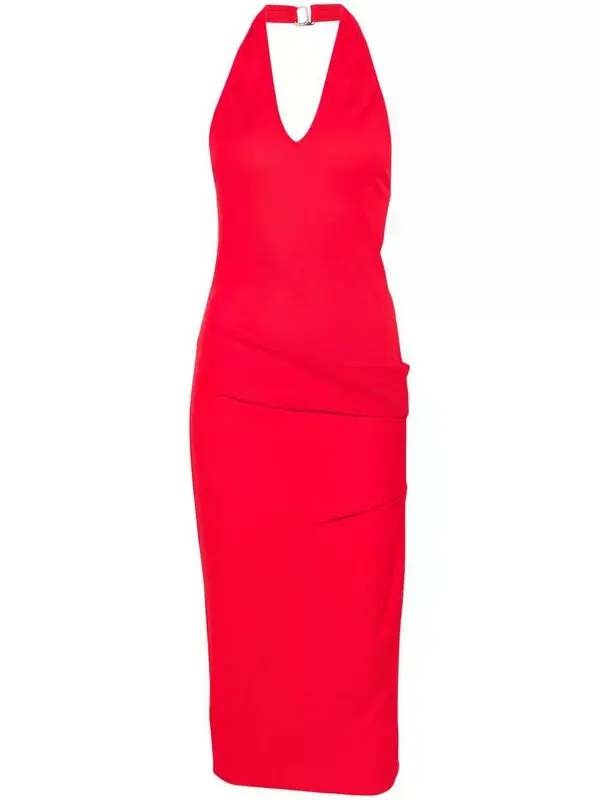 Jacquemus Halterneck Midi Dress