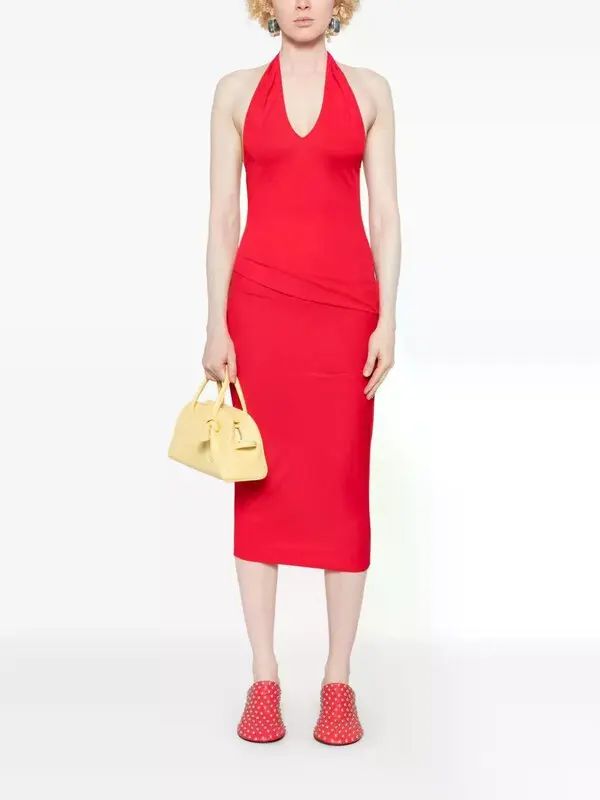 Jacquemus Halterneck Midi Dress