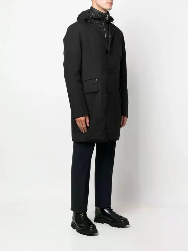 MOORER Redon-pum Hooded Coat