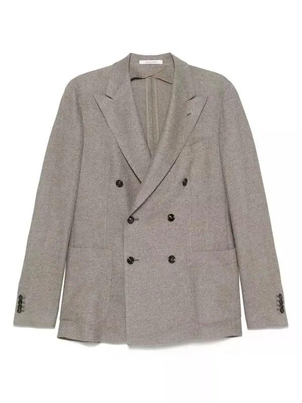 Tagliatore Double-breasted Blazer - Brown