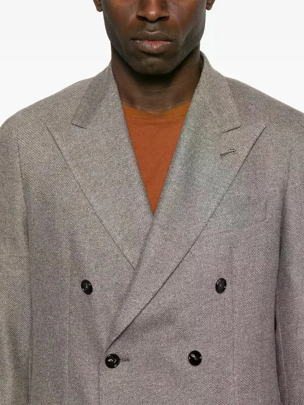 Tagliatore Double-breasted Blazer - Brown