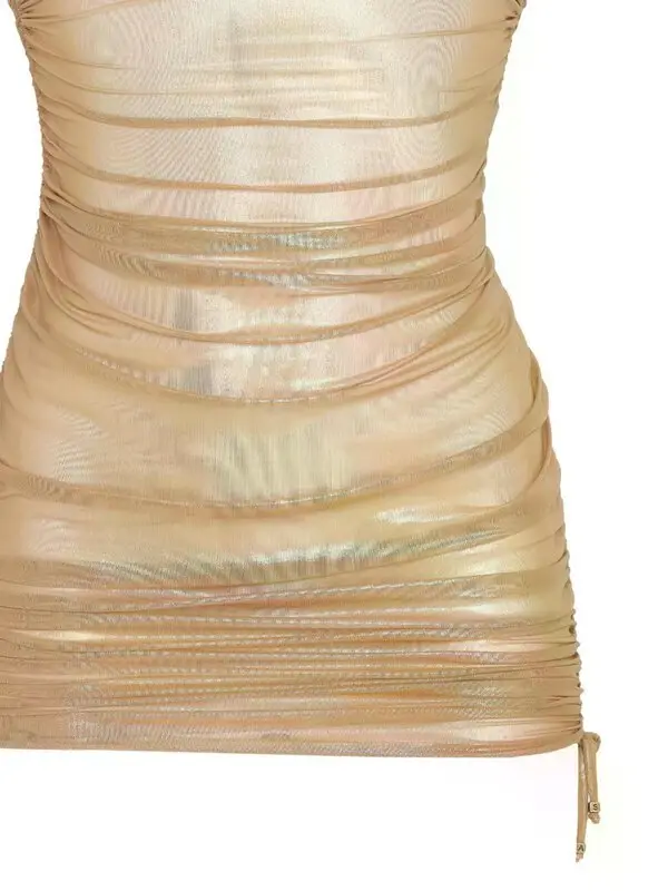 AMIR SLAMA Draped Mini Dress