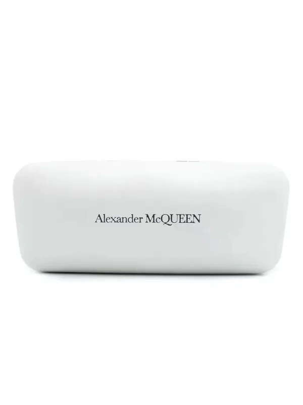 Alexander McQueen Shield-frame Mirrored Sunglasses