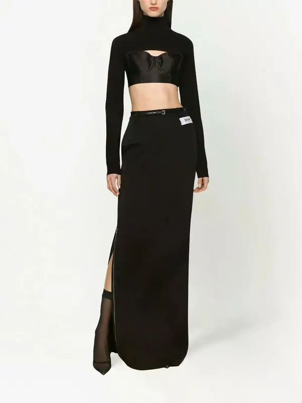 Dolce & Gabbana Side-zip Maxi Skirt