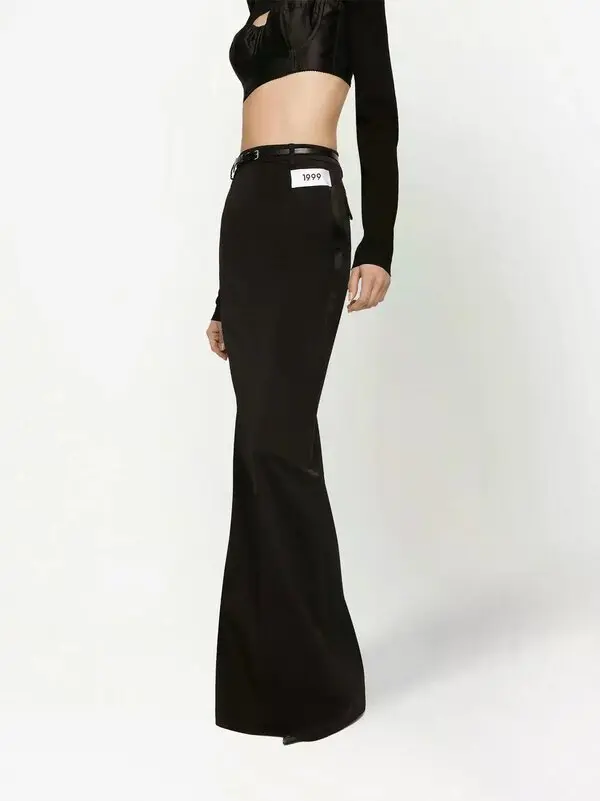 Dolce & Gabbana Side-zip Maxi Skirt
