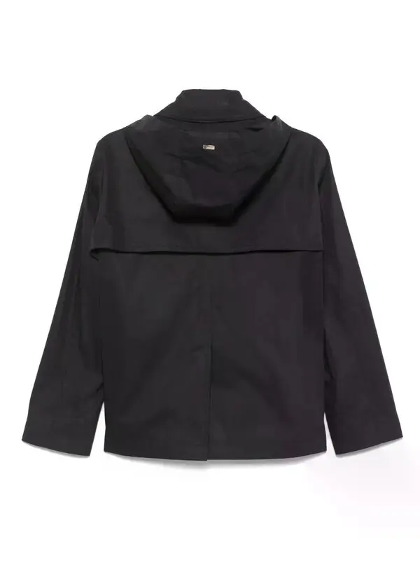 Herno Hooded Double-breasted Jacket