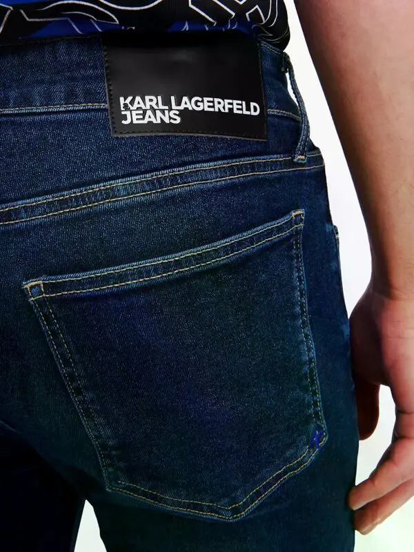 Karl Lagerfeld Mid-rise Skinny Jeans