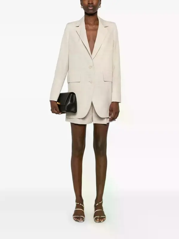 Max Mara Abisso Pleated Shorts
