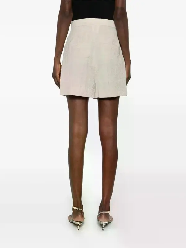 Max Mara Abisso Pleated Shorts