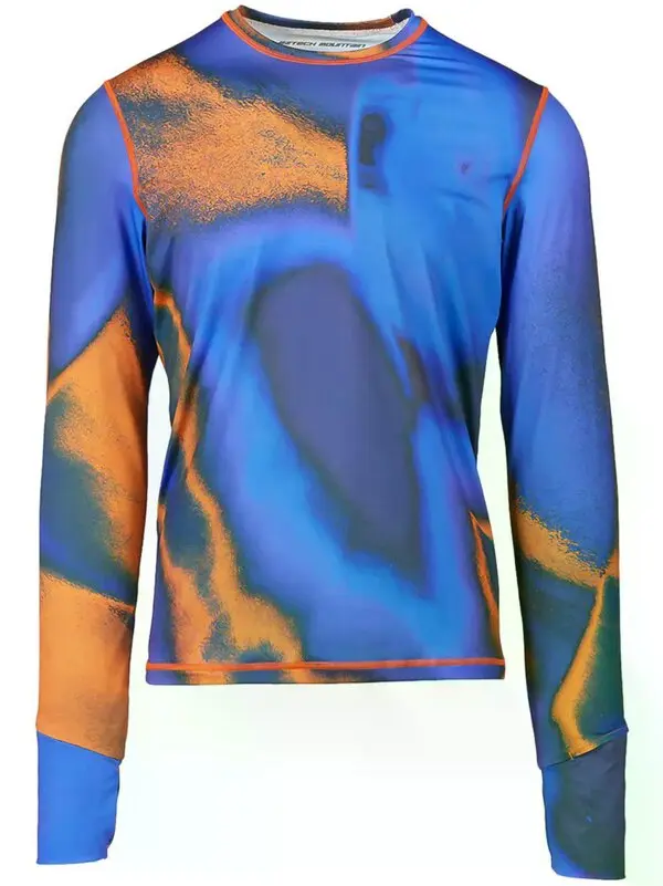Aztech Mountain Next To Skin Ski Top - Blue