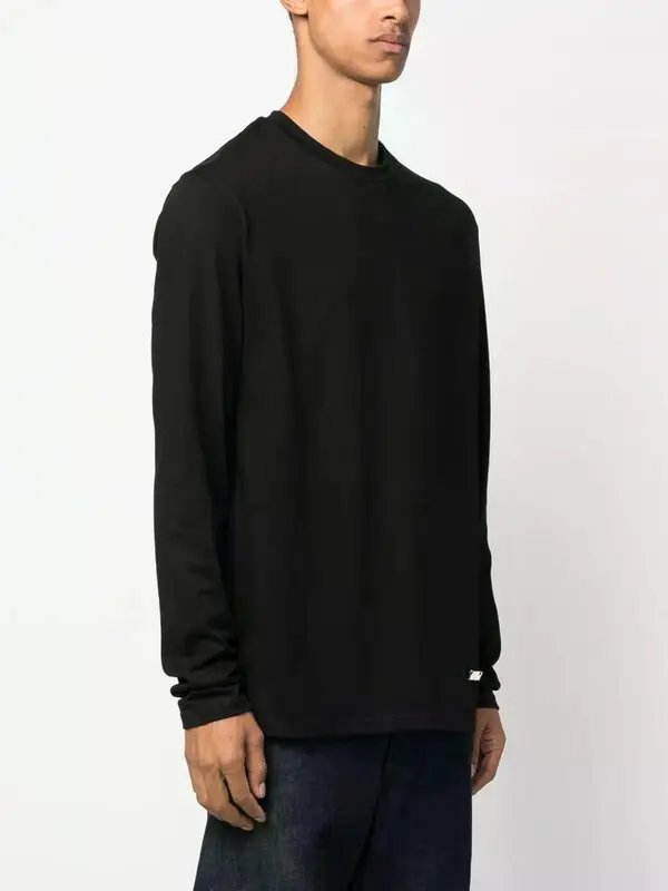 JIL SANDER Long-sleeved Cotton T-shirt