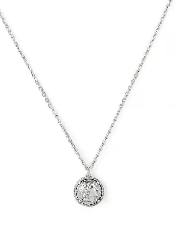 Emanuele Bicocchi Caesar Tag Pendant - Silver