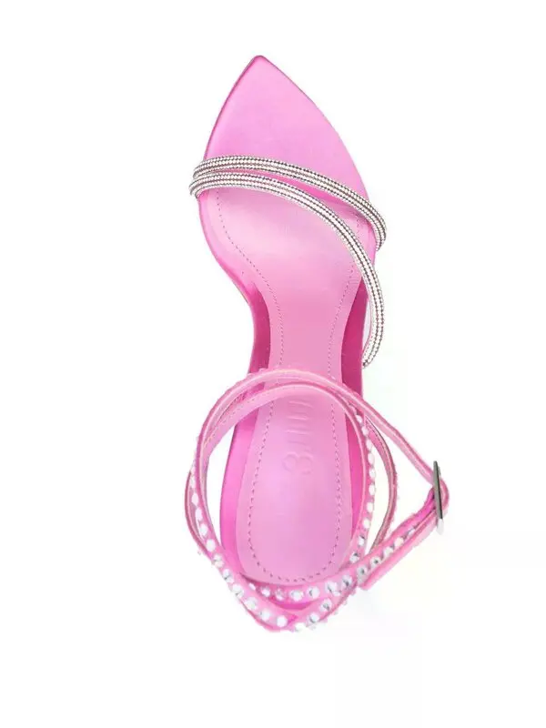 3JUIN Syria 100mm Crystal-embellished Sandals