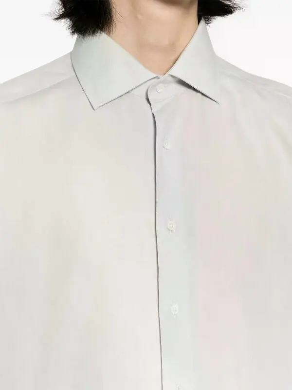 Corneliani Long-sleeve Button-down Shirt - Blue
