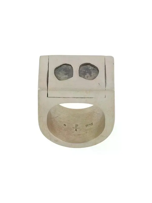 PARTS OF FOUR Madia Cocktail Ring - Silver