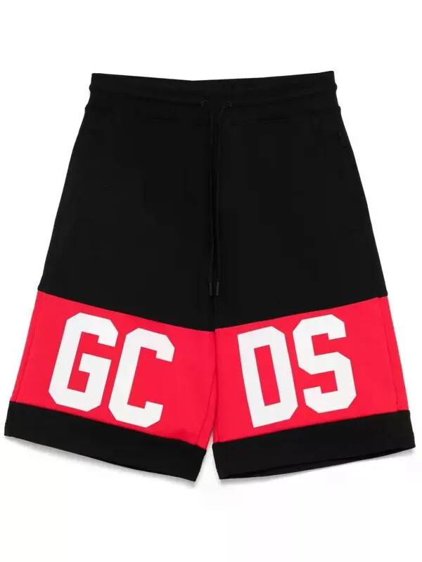 Gcds Band-logo Shorts - Black
