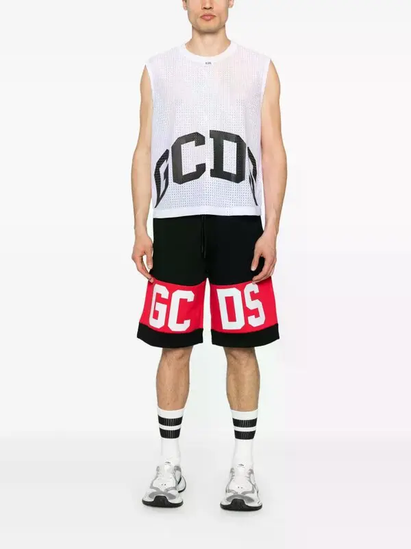 Gcds Band-logo Shorts - Black