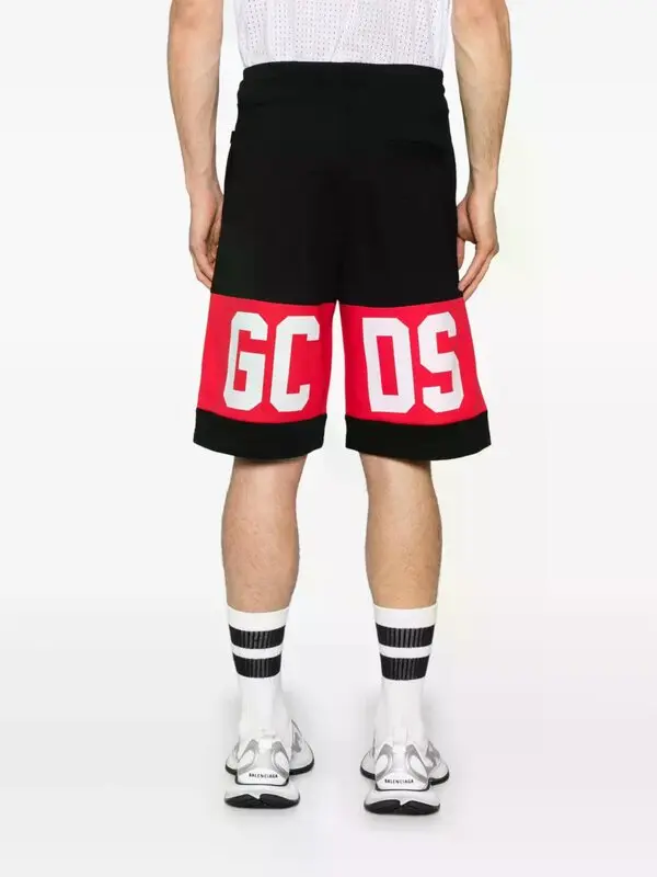 Gcds Band-logo Shorts - Black