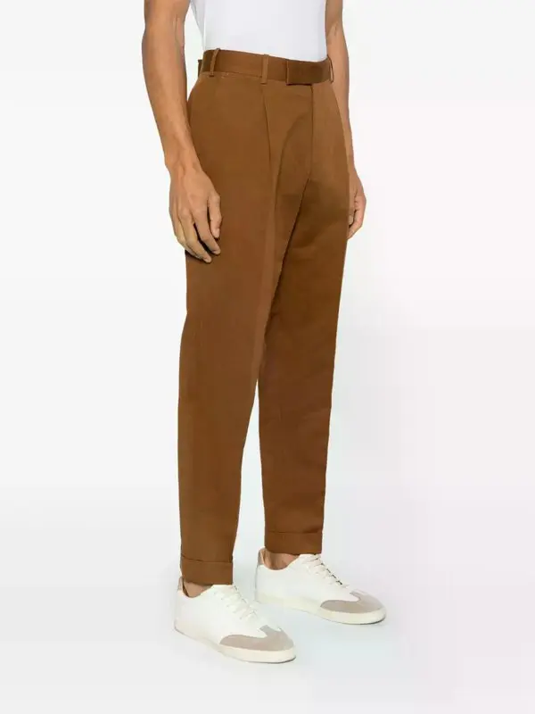 PT TORINO Tapered Trousers - Brown