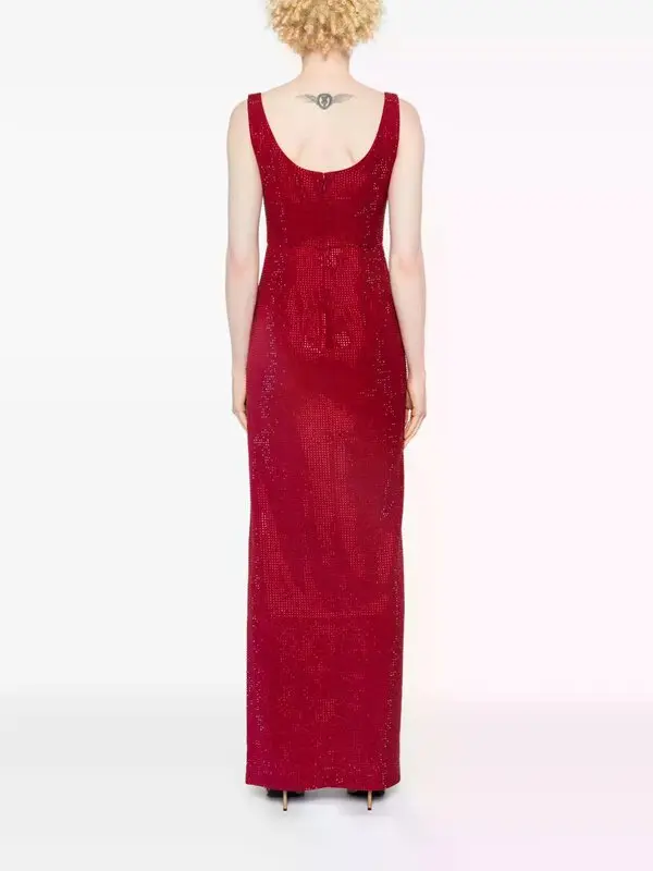 Roland Mouret Diamante Gown - Red