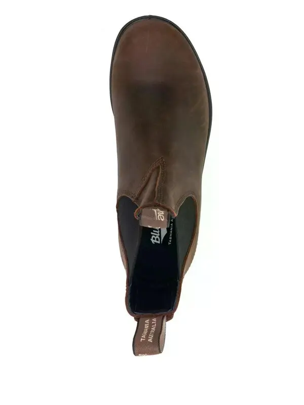 Blundstone Round-toe Leather Chelsea Boots